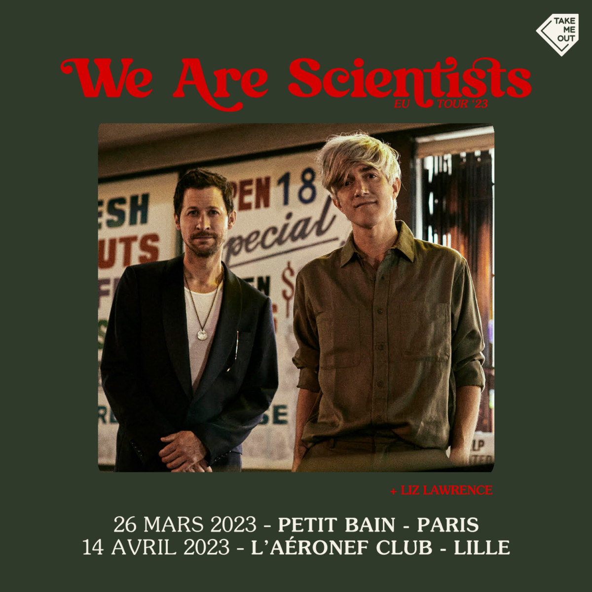 We Are Scientists + Liz Lawrence | Petit Bain – Équipement culturel ...