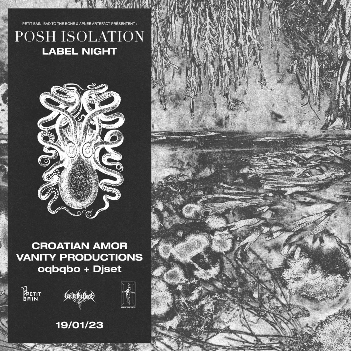 POSH ISOLATION LABEL NIGHT | Petit Bain – Équipement culturel flottant