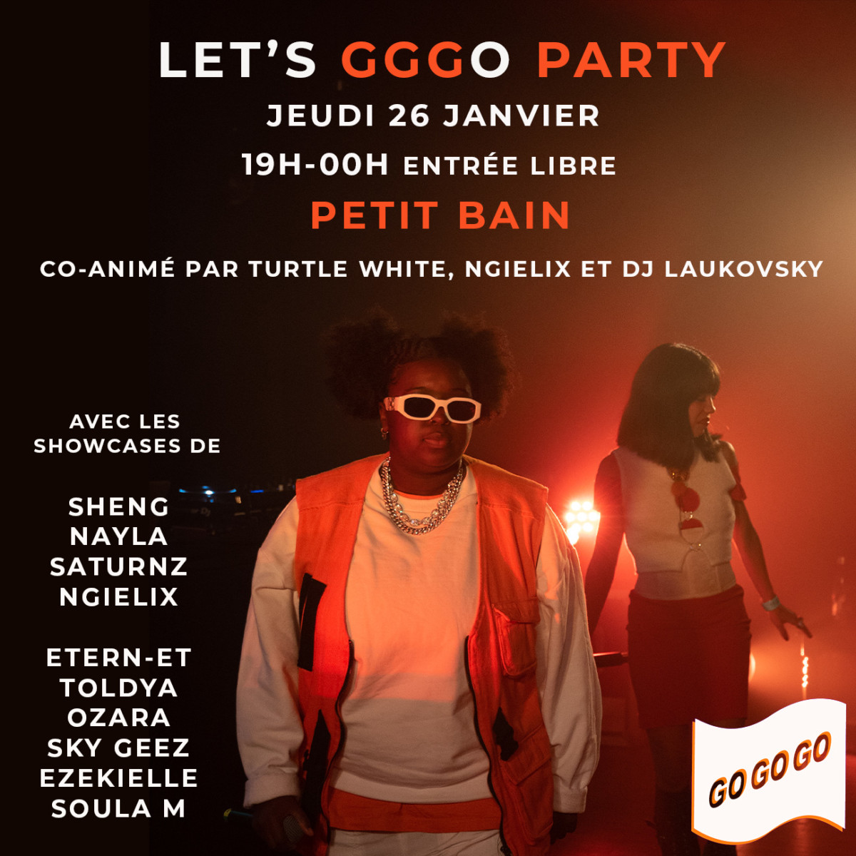 Let's gogogo | Petit Bain – Équipement culturel flottant